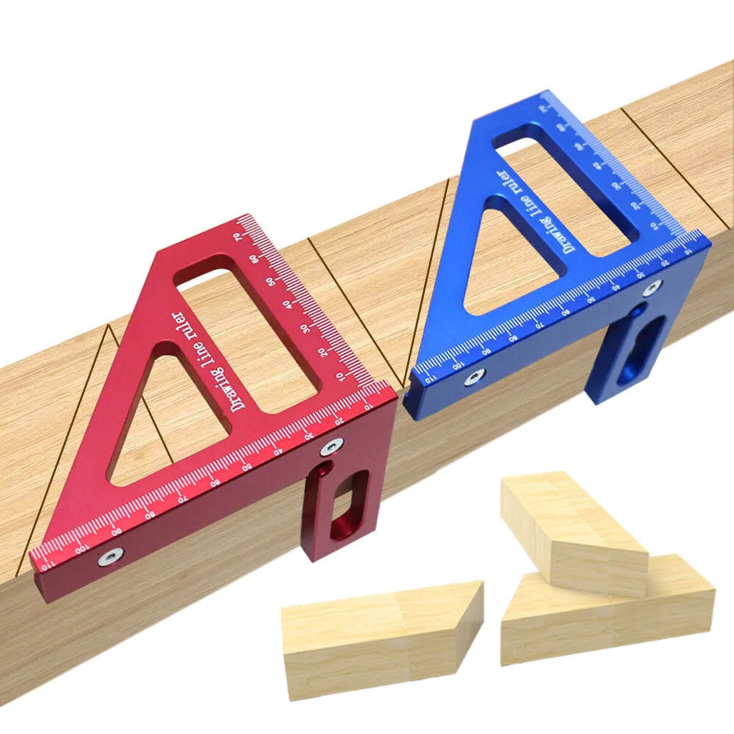 3D Multi Angle Measuring Ruler Miter Triangle Ruler